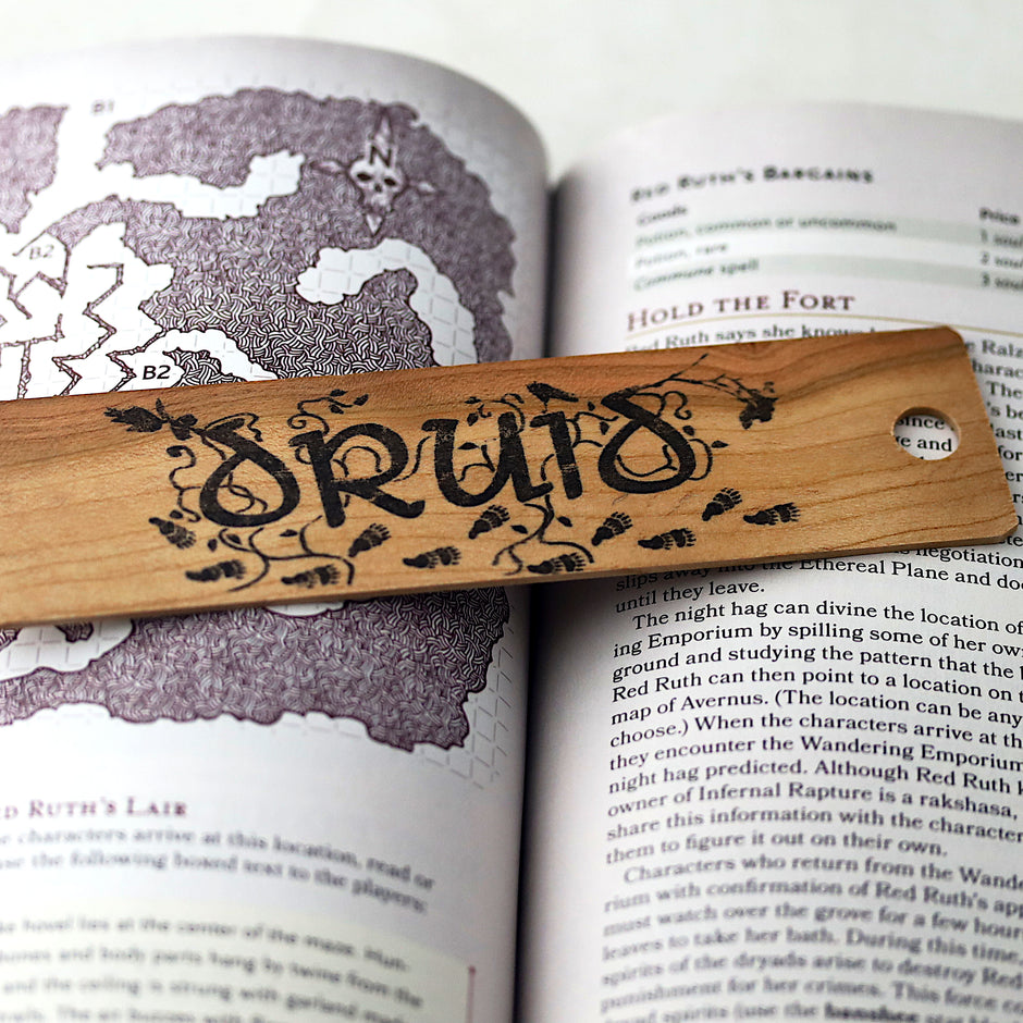 Wooden Bookmarks and Book Stands – Dragon Armor Games