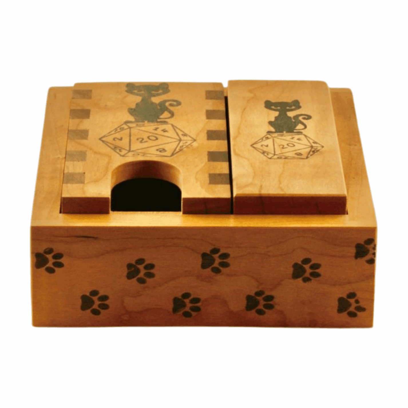 Cherry with Cat D20 - Combo Pack – Dragon Armor Games