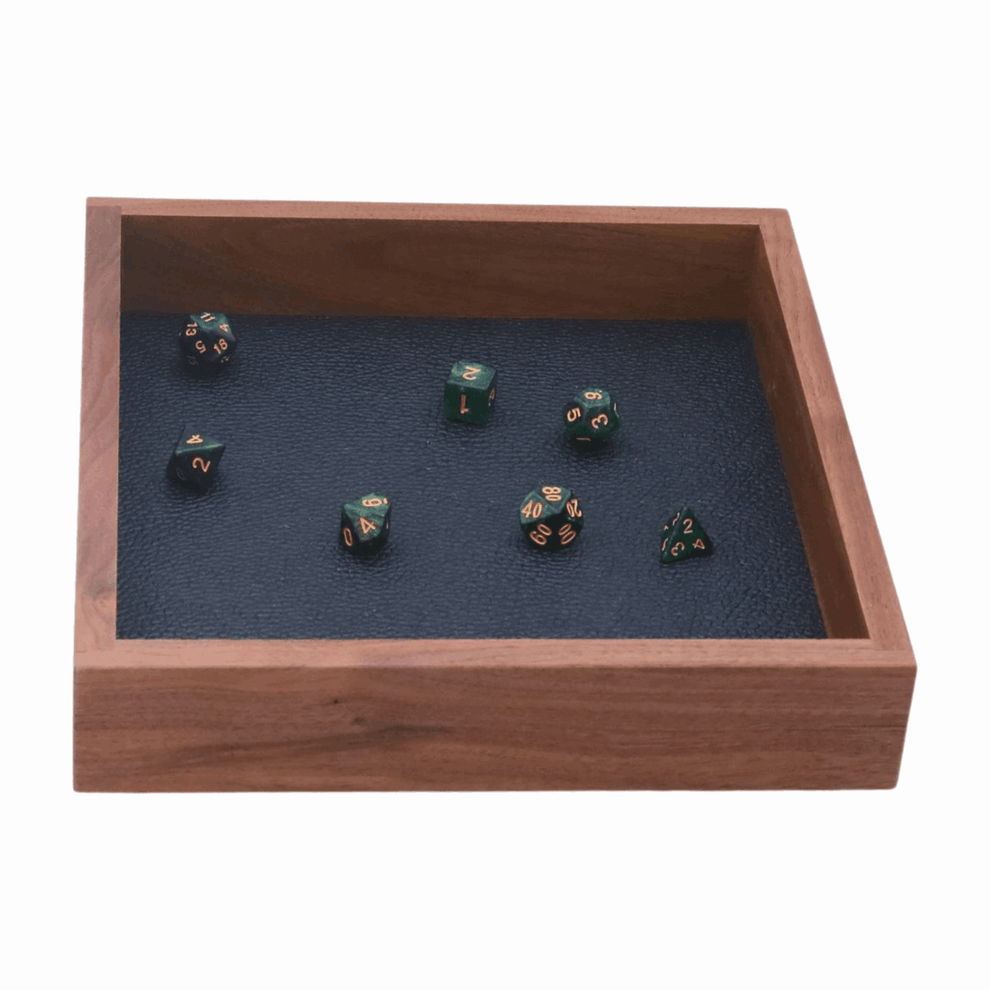 Large Black Walnut Dice Tray – Dragon Armor Games